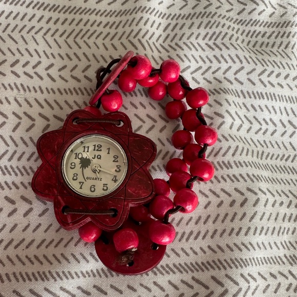 Jewelry | Wooden Flower Watch | Poshmark